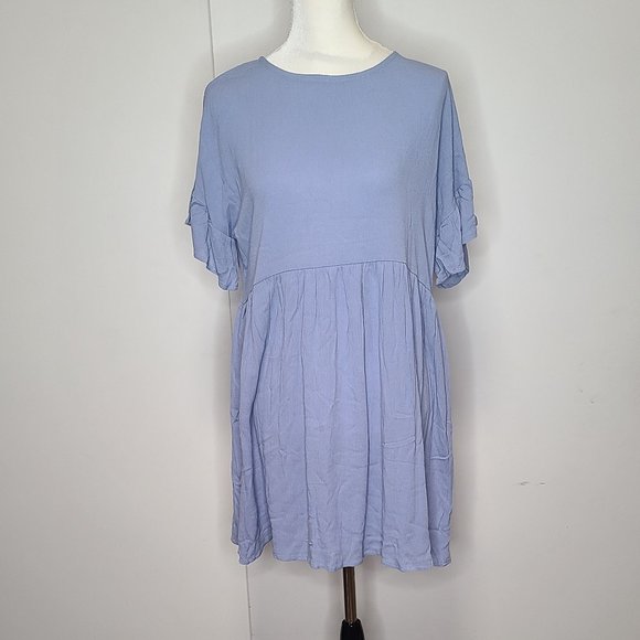 NXH | Dresses | Short Dress Periwinkle Blue | Poshmark